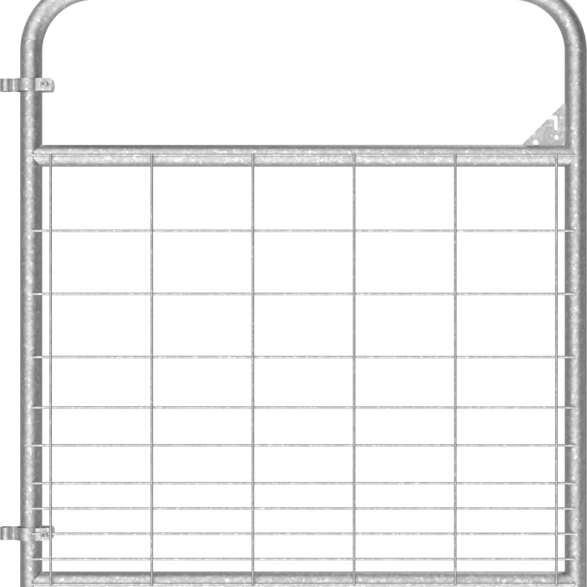 Watchman Galvanized Wire Mesh Gate – Graham's Hay Sales