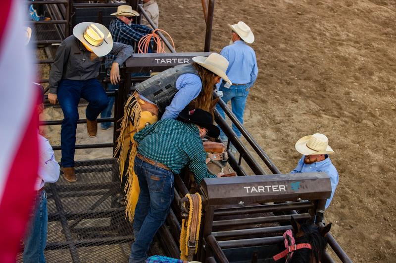 Bucking Chute Platform – Graham's Hay Sales